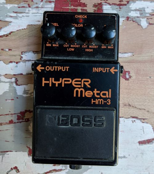 Boss HM-3 Hyper Metal – Stompbox Sonic