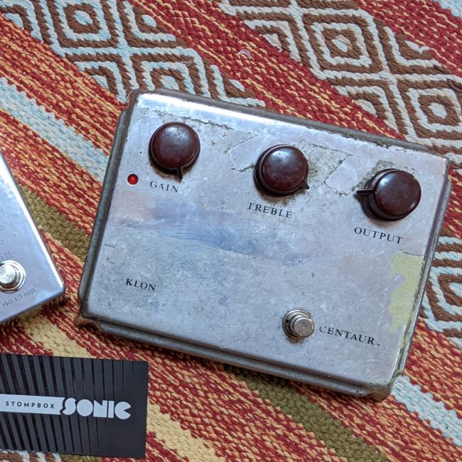 Klon Centaur - Silver – Stompbox Sonic
